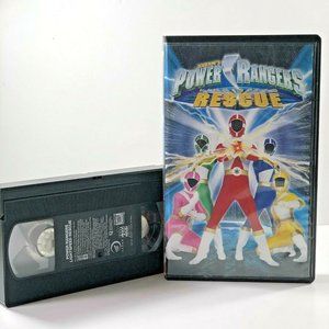 Toys | Fox Kids Video Power Rangers Lightspeed Rescue Vhs | Poshmark